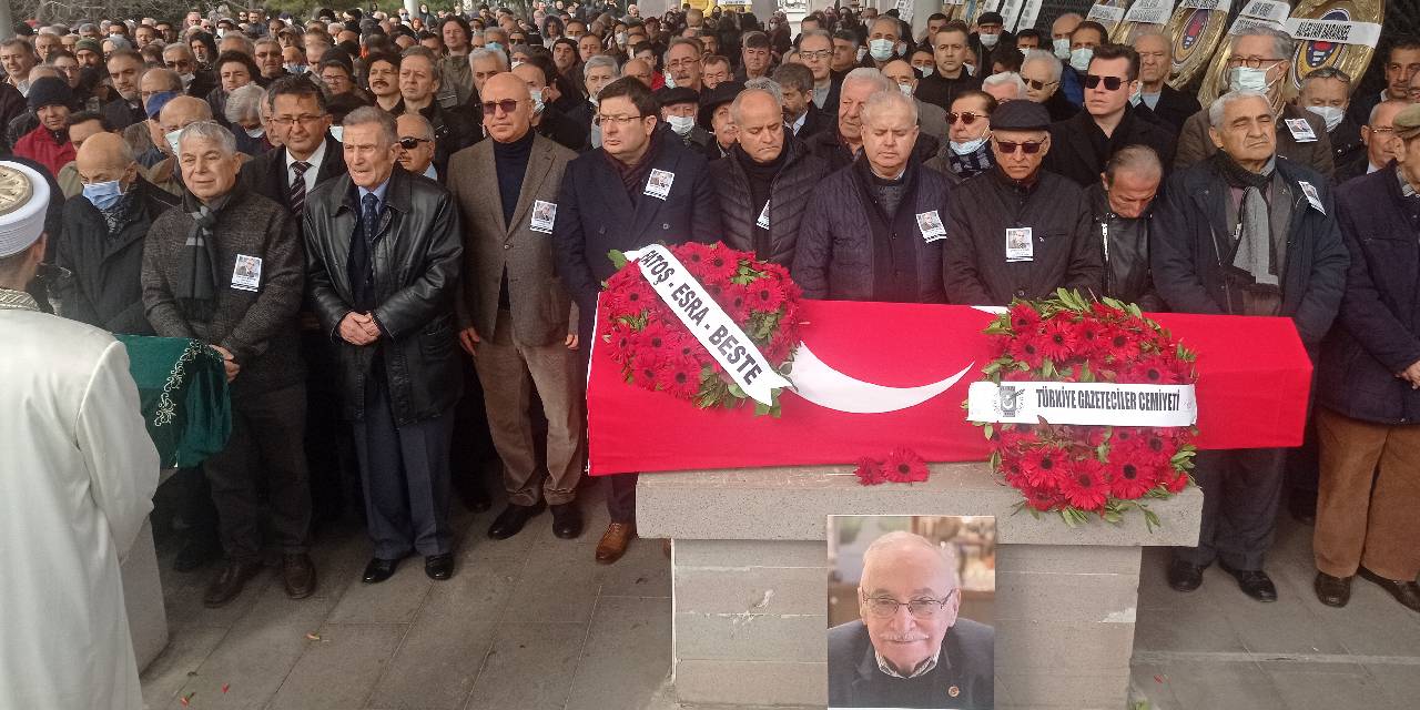 Gazeteci Orhan Erinç son yolculuğuna uğurlandı